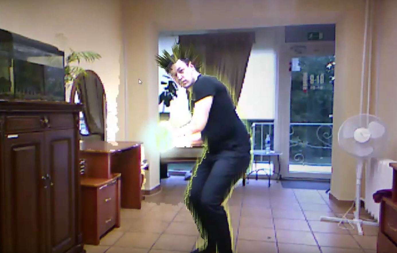 Augmented Reality Songoku Kamehameha Effect using Kinect