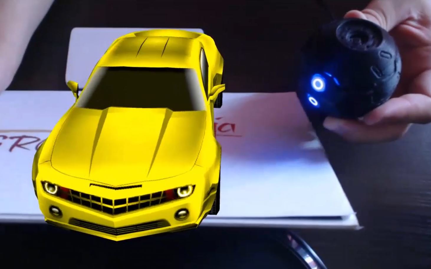 Augmented Reality Spherical Form Interaction Device