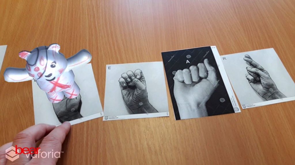 Mimic 10 - Augmented Reality Learning Sign Language - ART