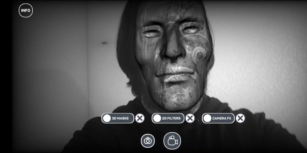 Paparmali X - FaceARt - AR Face Tracking Solution - ART